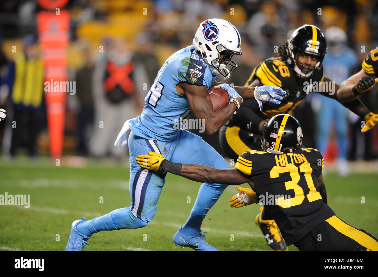 Nov 16th, 2017: Titans Corey Davis #84 during the Tennessee Titans vs ...
