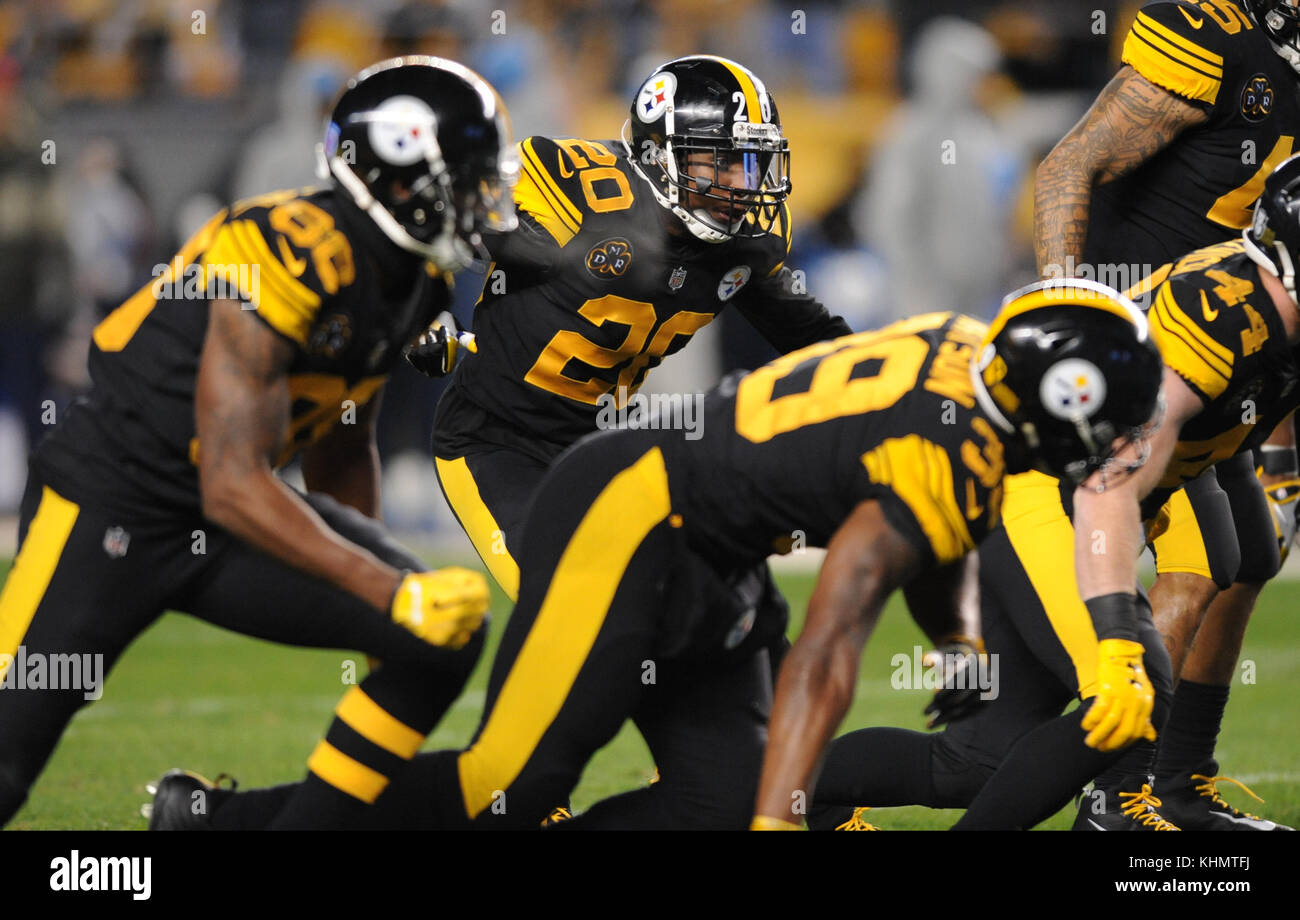 Nov 16th, 2017: Steelers Robert Golden #20 during the Tennessee Titans ...