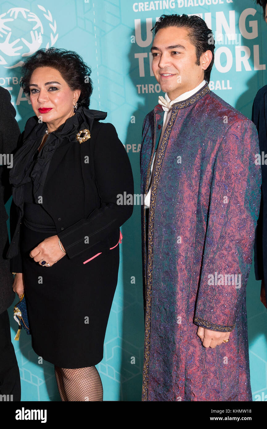 London, London, UK. 17th Nov, 2017. HRH Princess Fay Jahan, Prince ...