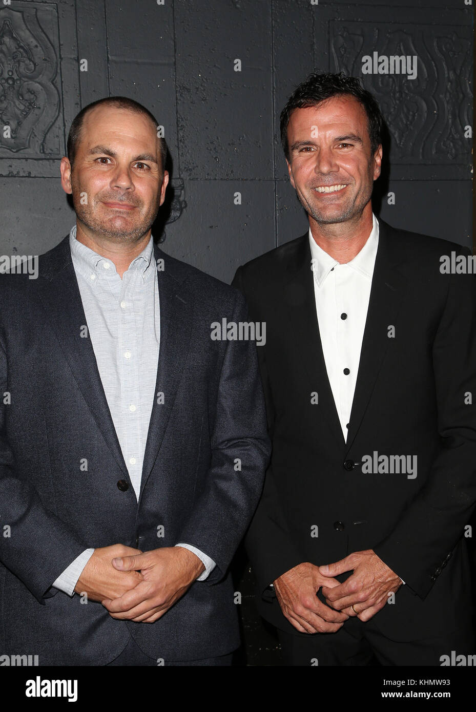 Los Angeles, Ca, USA. 17th Nov, 2017. Brendan Malloy, Emmett Malloy, at ...