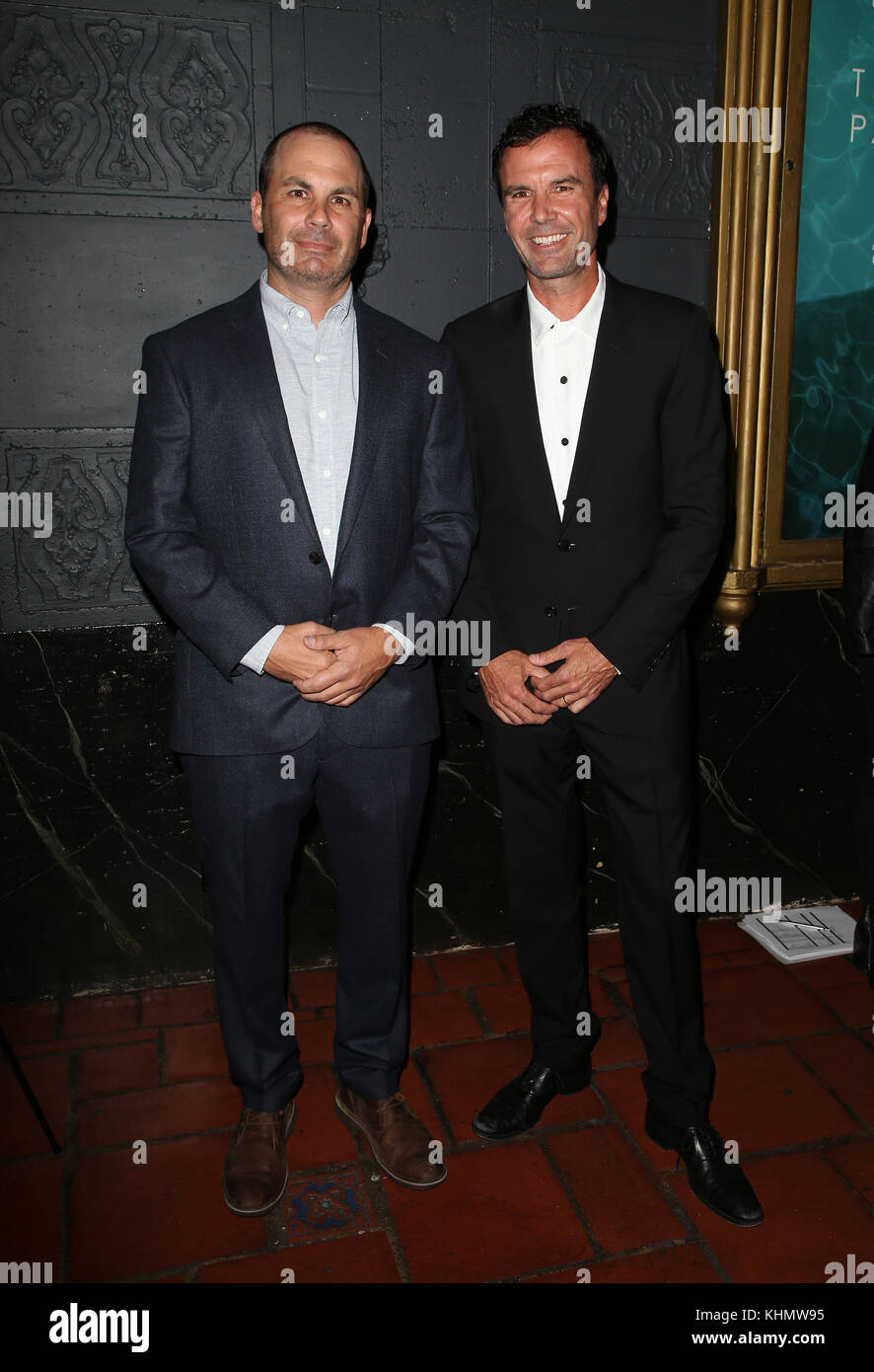 Los Angeles, Ca, USA. 17th Nov, 2017. Brendan Malloy, Emmett Malloy, at ...