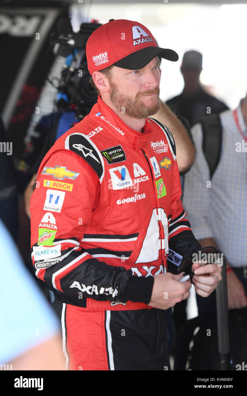 Homestead, FL, USA. 17th Nov, 2017. Dale Earnhardt Jr., driver of the ...