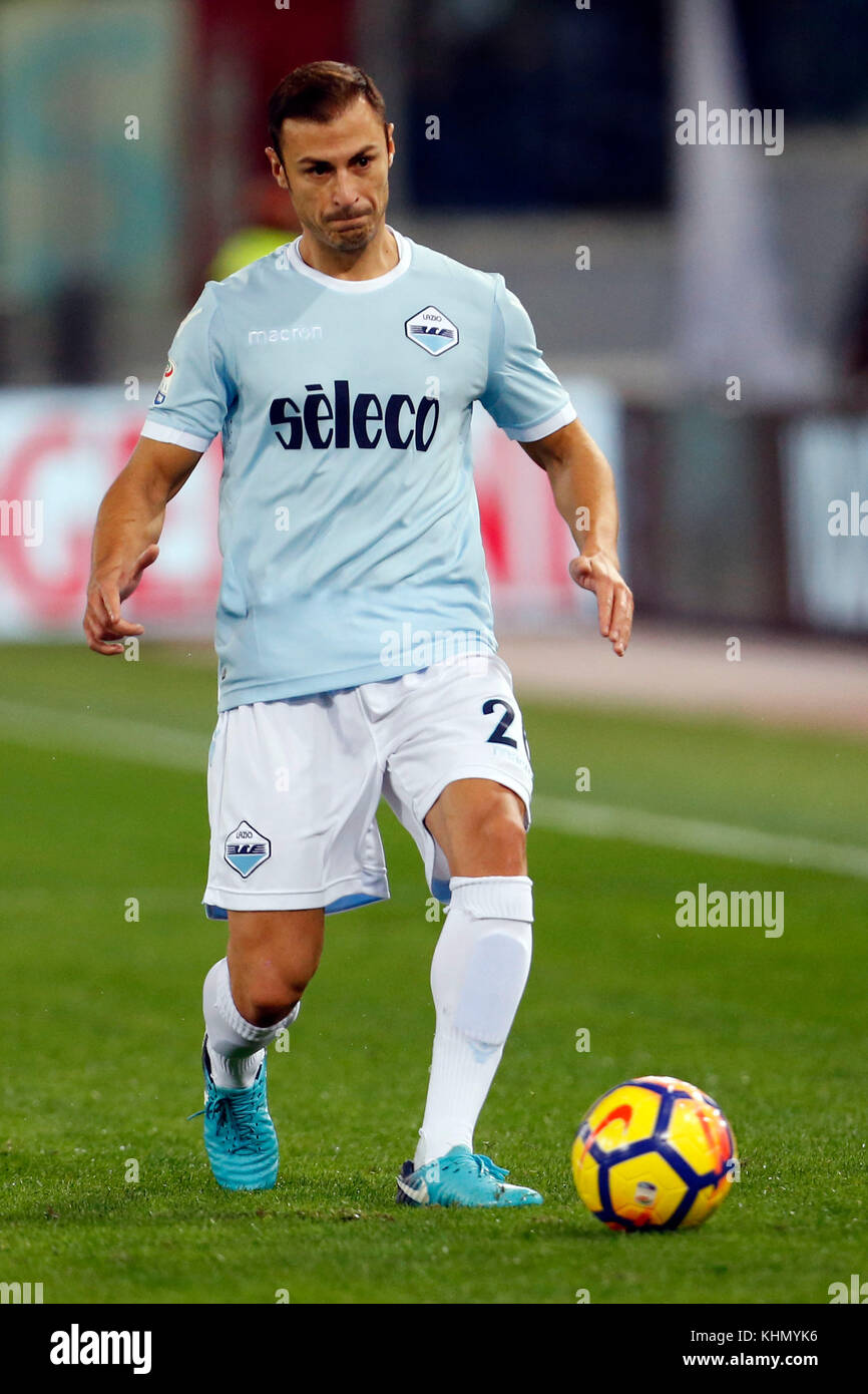 Olympic Stadium, ROME, Italy. 18th Nov, 2017. Stefan Radu of Lazio ...