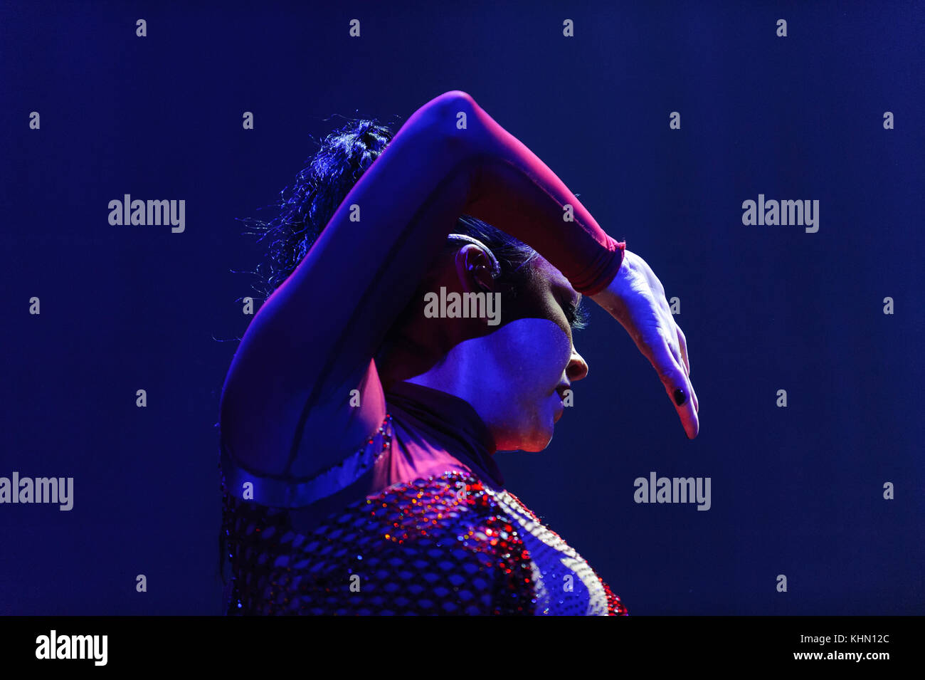 Liverpool, UK. 18th Nov, 2017. 90s pop band, Steps, perform during ...