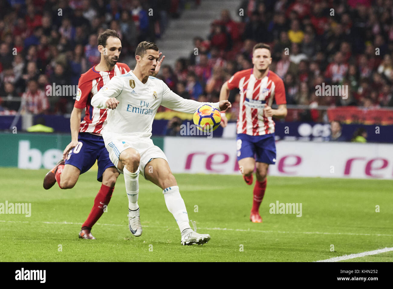 Madrid, Spain. 18th Nov, 2017. Cristiano Ronaldo (forward; Real Madrid ...