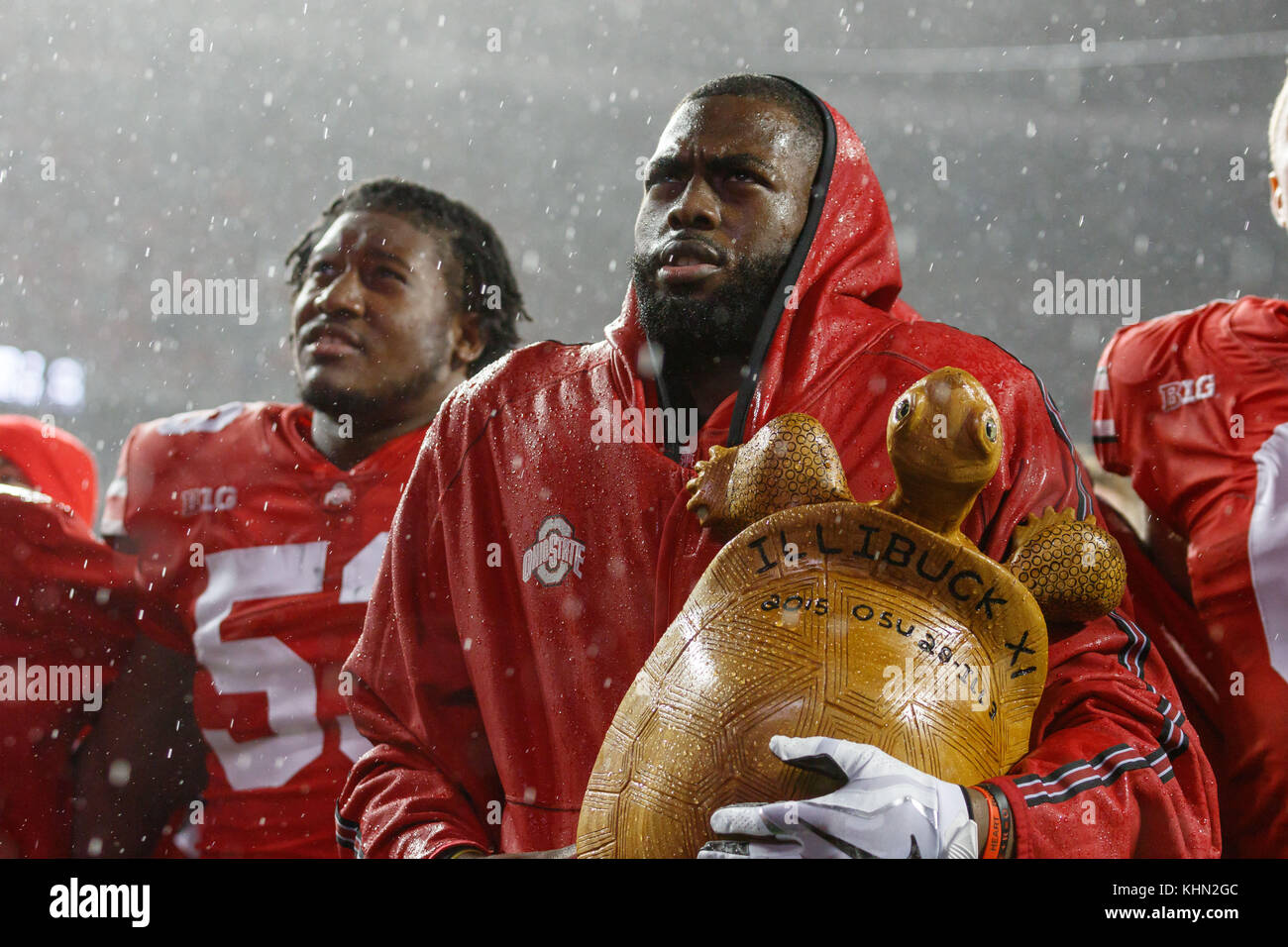 Ohio Stadium, Columbus, OH, USA. 17th Nov, 2017. Ohio State Buckeyes ...