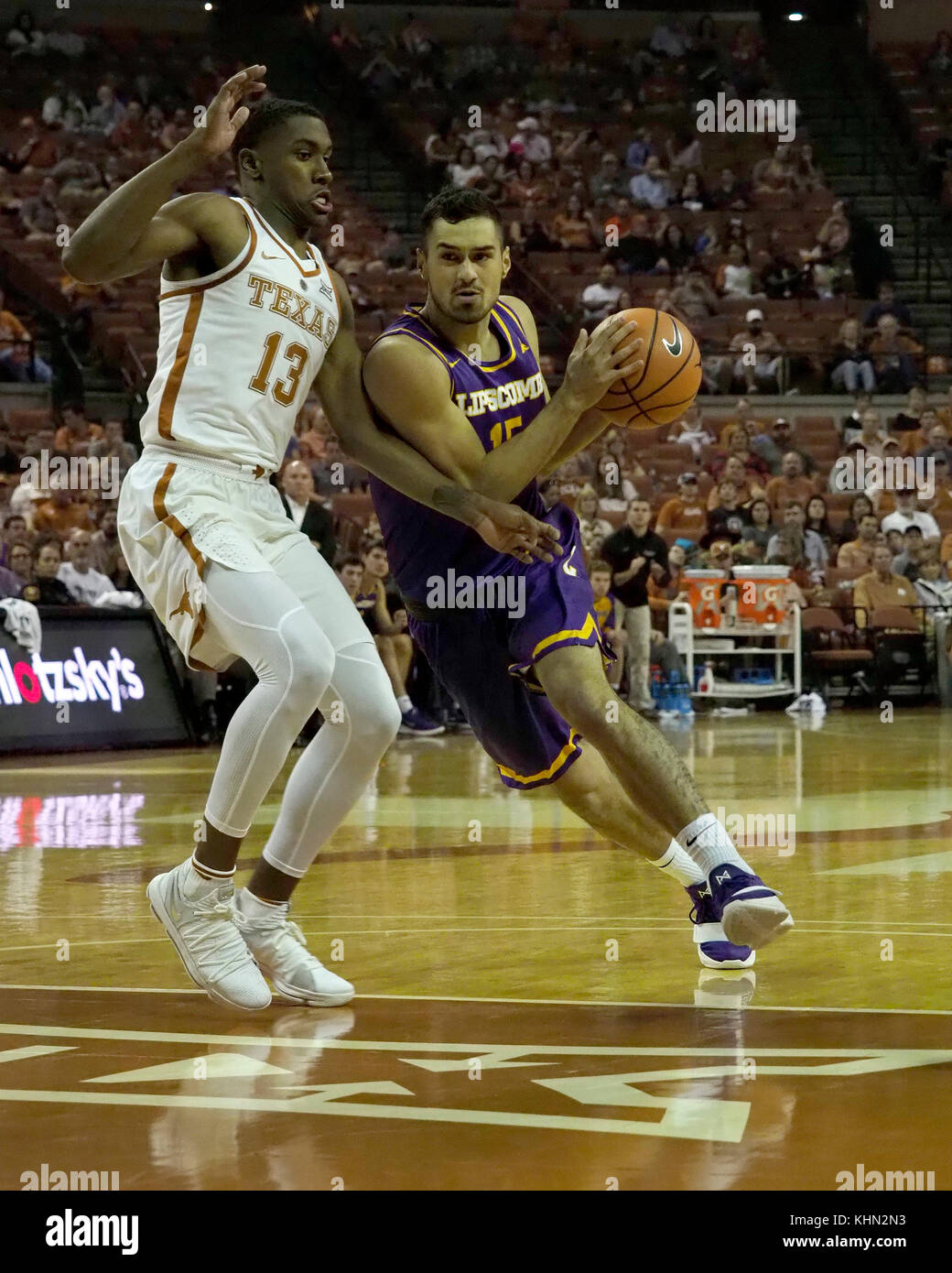 Nov 18, 2017. Andrew Fleming #15 of the Lipscomb Bison in action vs the ...