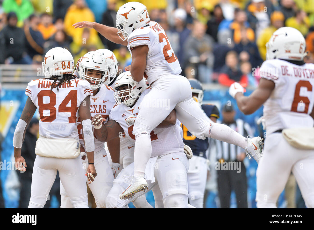 Morgantown, West Virginia, USA. 18th Nov, 2017. CHRIS WARREN III (25 ...