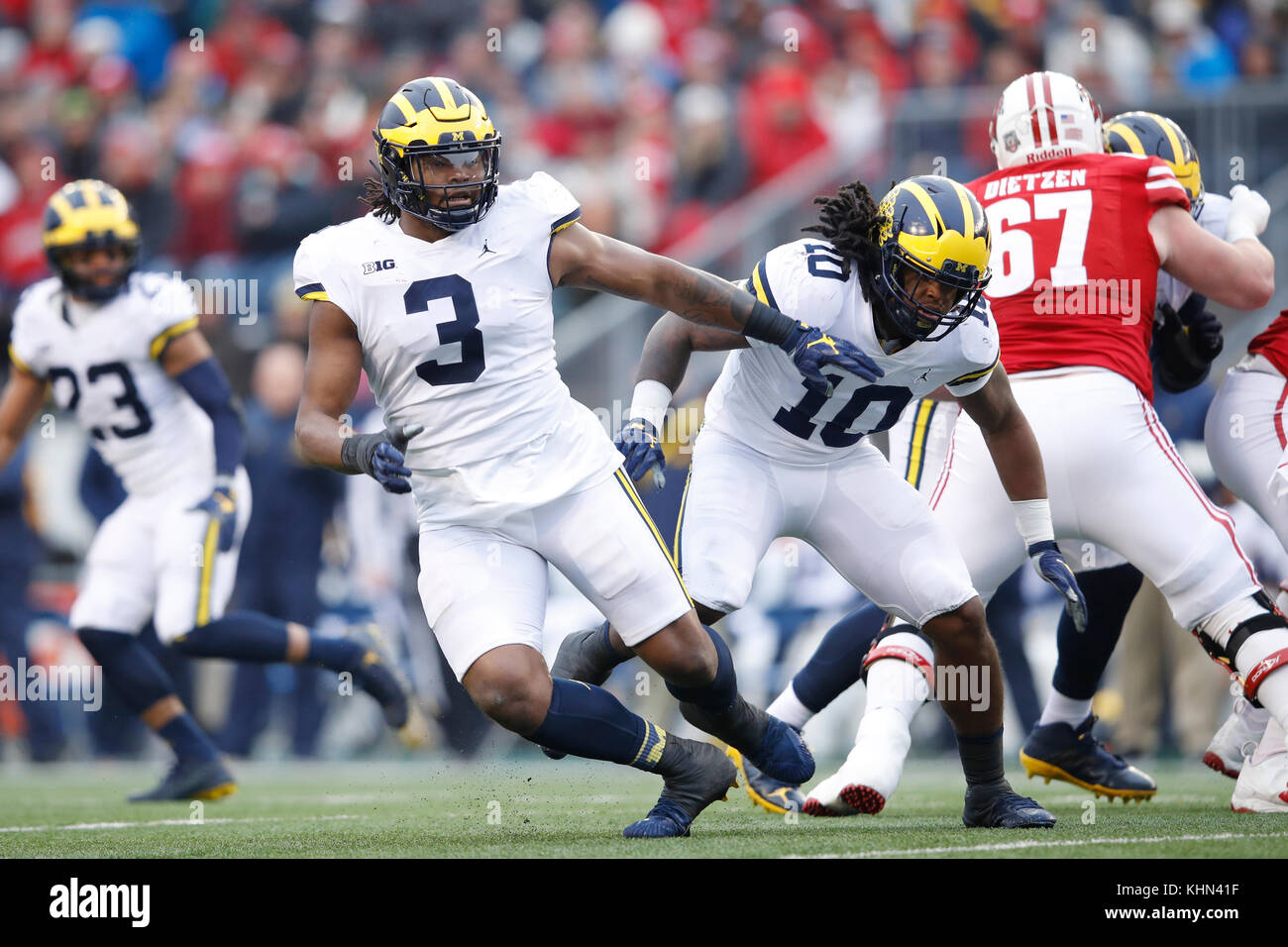 Madison, United States. 18th Nov, 2017. Nov 18, 2017; Madison, WI, USA ...