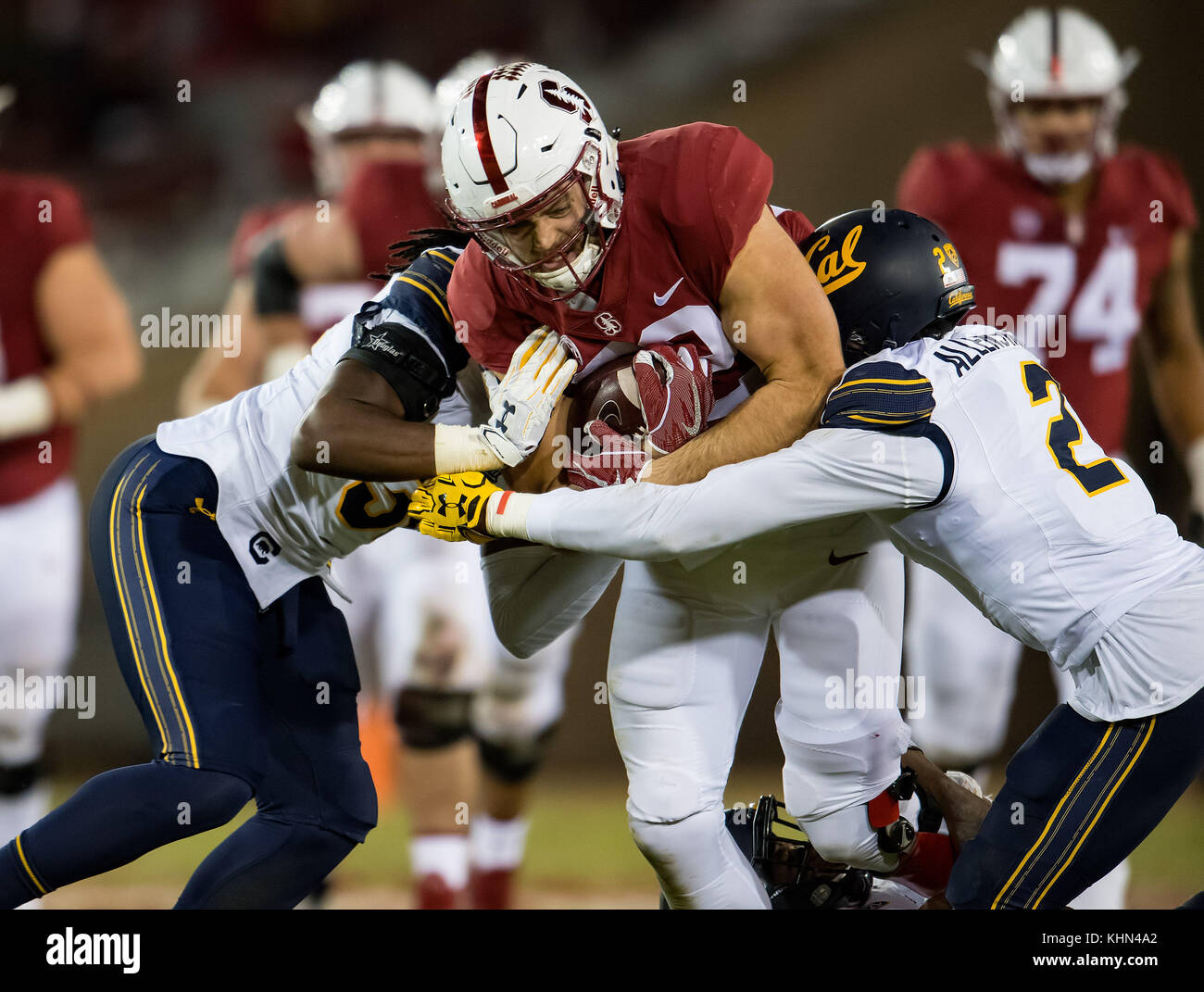Stanford, California, USA. 18th Nov, 2017. Stanford Cardinal tight end ...