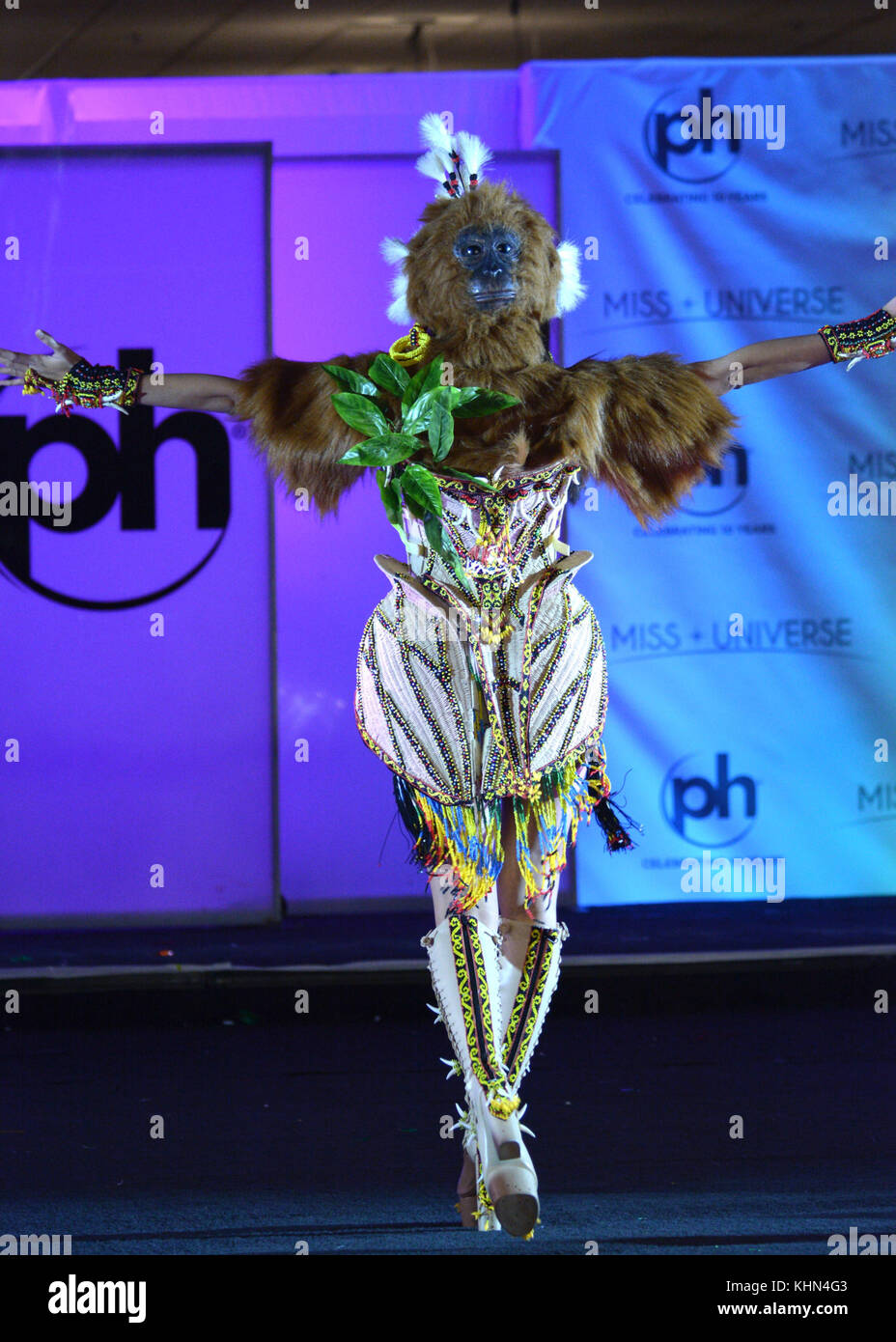 Las Vegas, Nevada, USA. 19th Nov, 2017. Miss Universe Indonesia Bunga ...