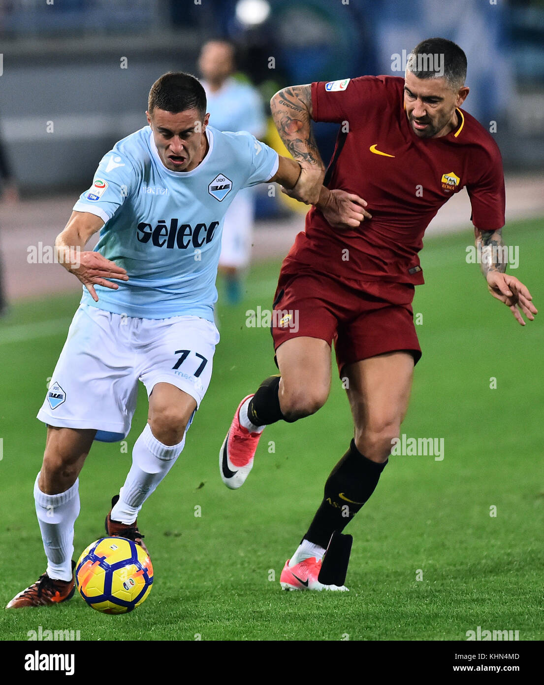 Rome, Italy. 19th Nov, 2017. Rome 18-11-2017 Olimpic Stadium Lega Serie ...
