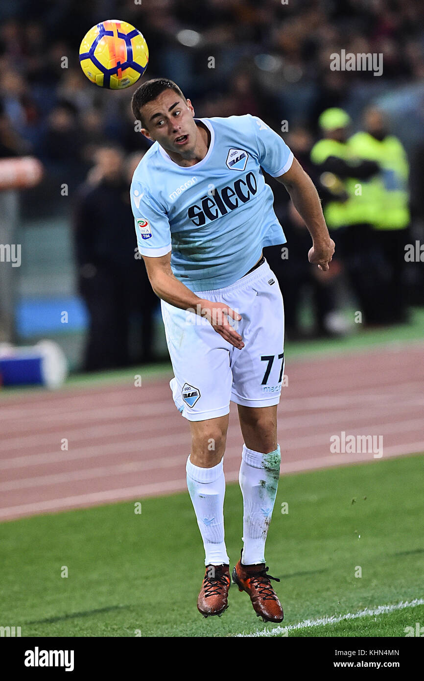 Rome, Italy. 19th Nov, 2017. Rome 18-11-2017 Olimpic Stadium Lega Serie ...