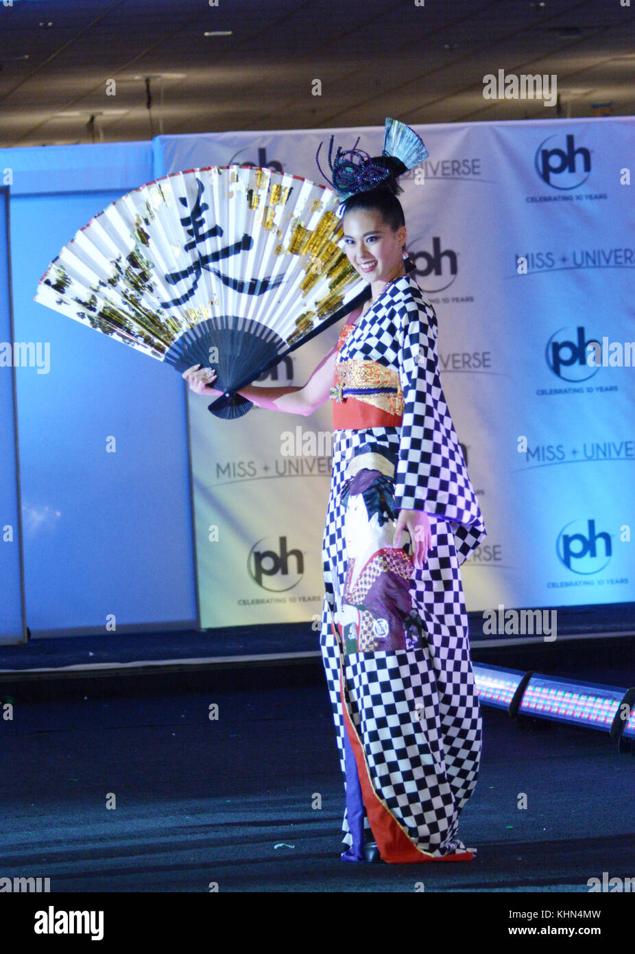 Las Vegas, Nevada, USA. 19th Nov, 2017. Miss Universe Japan Momoko Abe ...