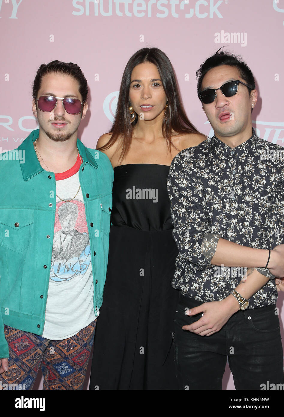 Los Angeles, Ca, USA. 18th Nov, 2017. Andrew Watt, Ali Tamposi, Brian ...