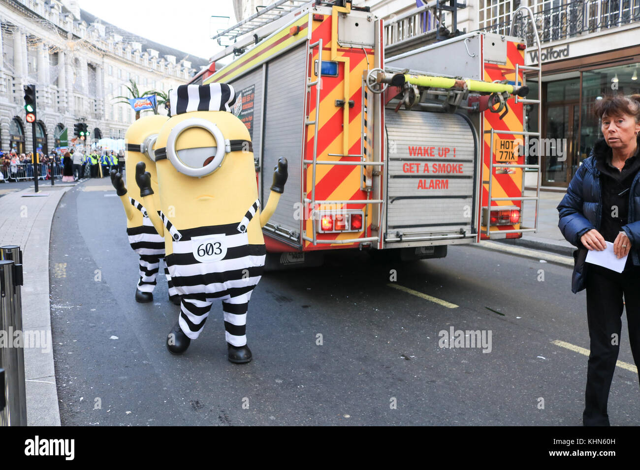 London UK. 19th November 2017. The annual Hamleys Christmas Toy Parade ...