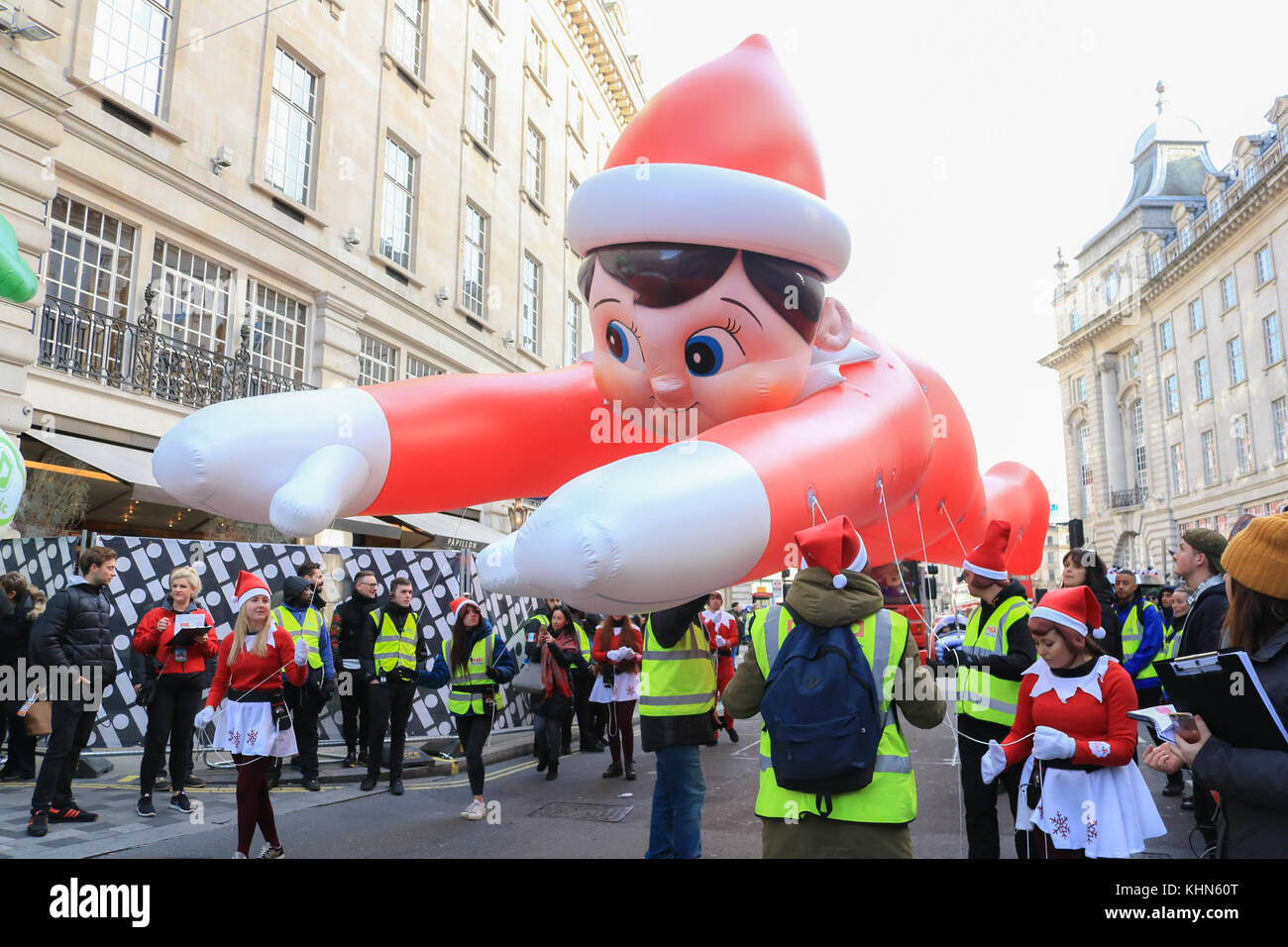 London UK. 19th November 2017. The annual Hamleys Christmas Toy Parade ...