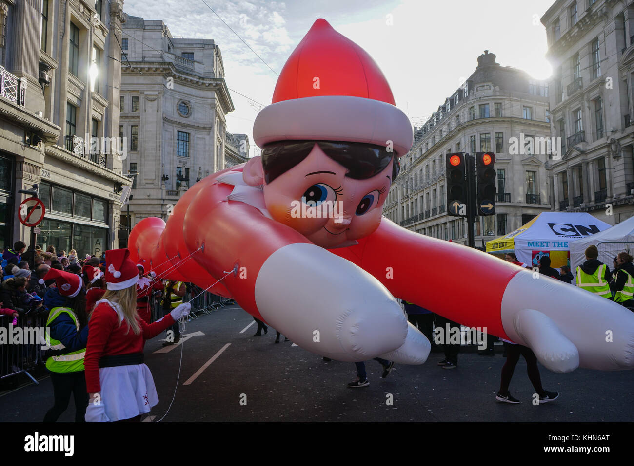 London, UK. 19th November, 2017. Hamleys Christmas Toy Parade will ...