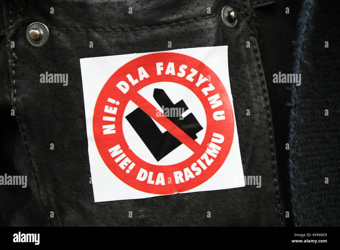 Anti racism sticker hi-res stock photography and images - Alamy