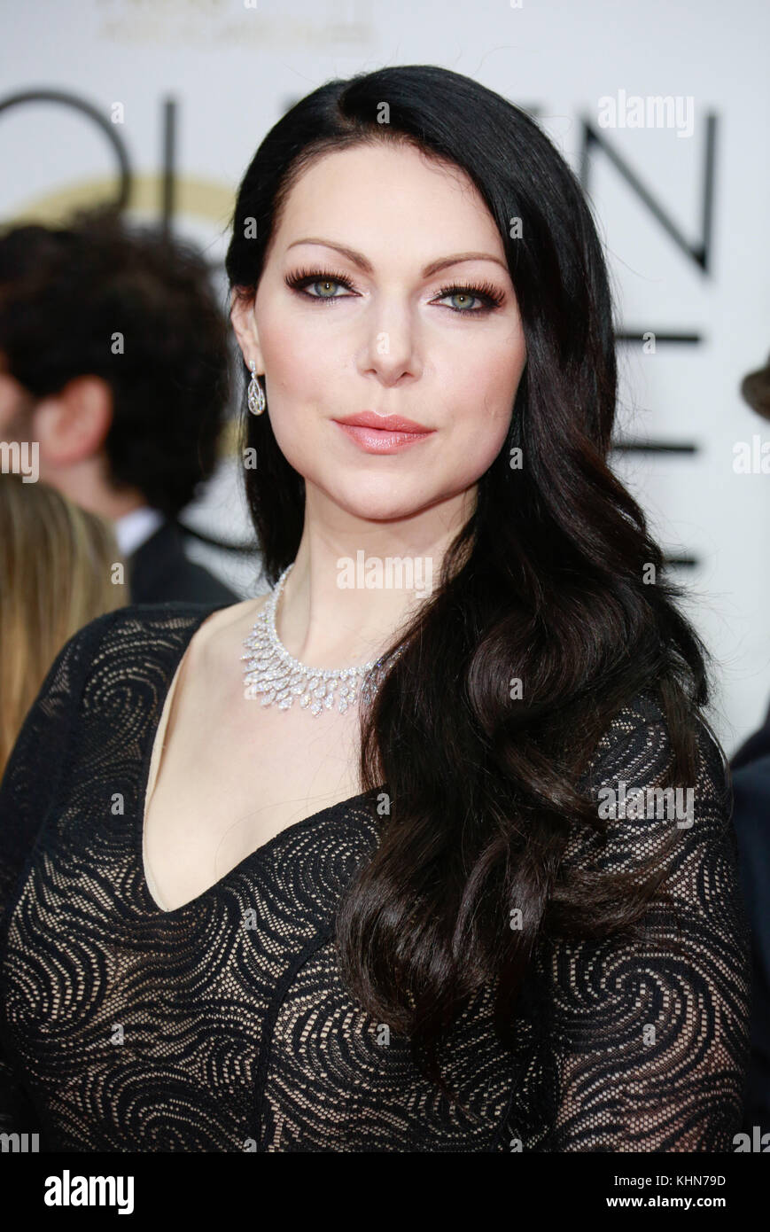 BEVERLY HILLS, CA - January 11: Laura Prepon at Golden Globes 2015 held ...