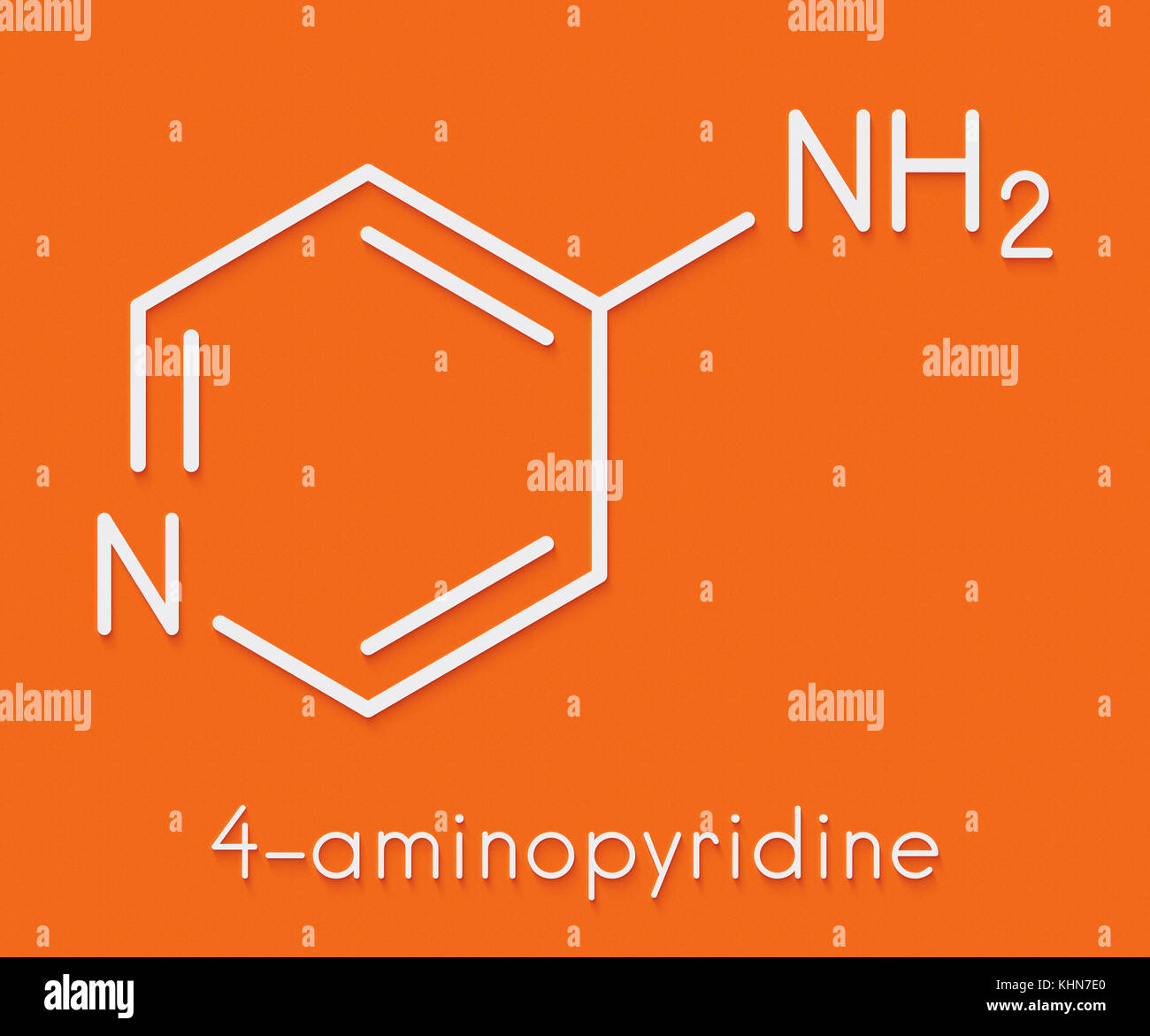 fampridine (4-aminopyridine, dalfampridine) multiple sclerosis drug ...