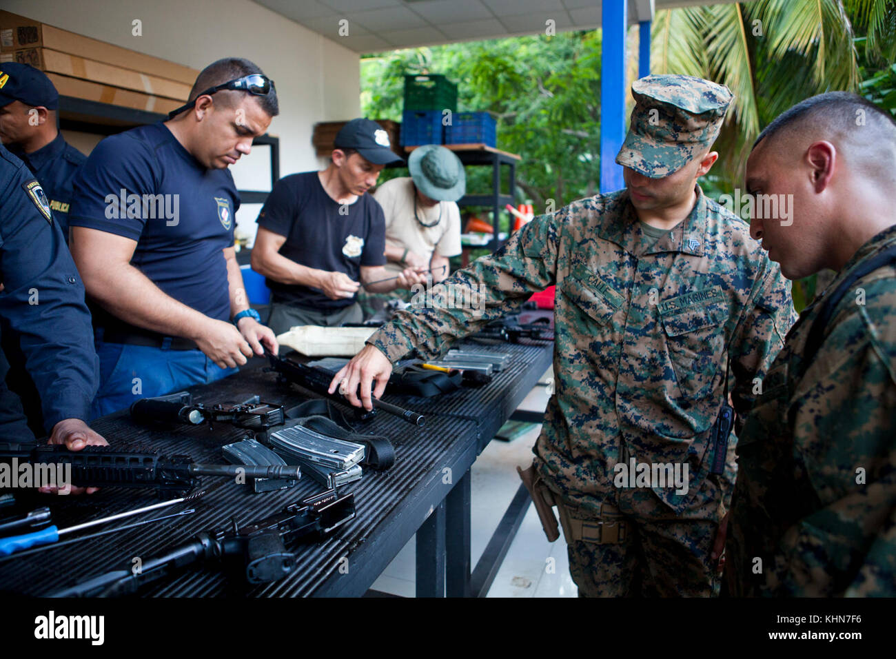 Costa rican police force hi-res stock photography and images - Alamy