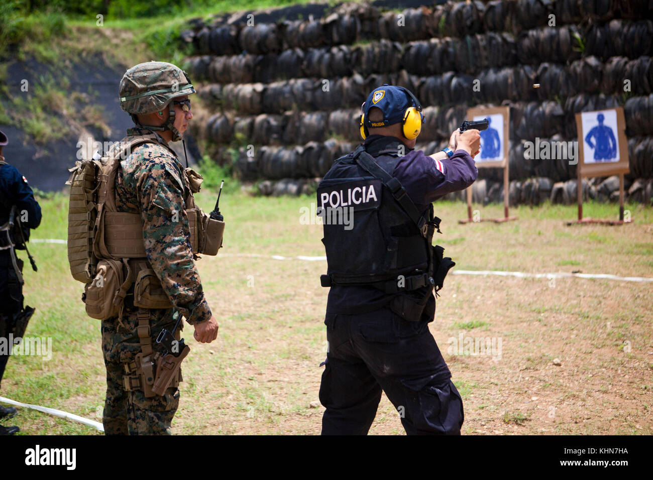 Costa rican police force hi-res stock photography and images - Alamy