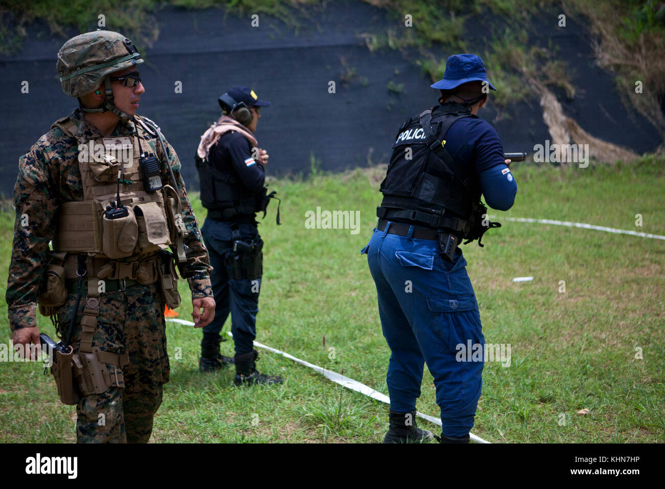 U.S. Marine Sgt. Robert J. Biorde, detachment staff noncommissioned ...