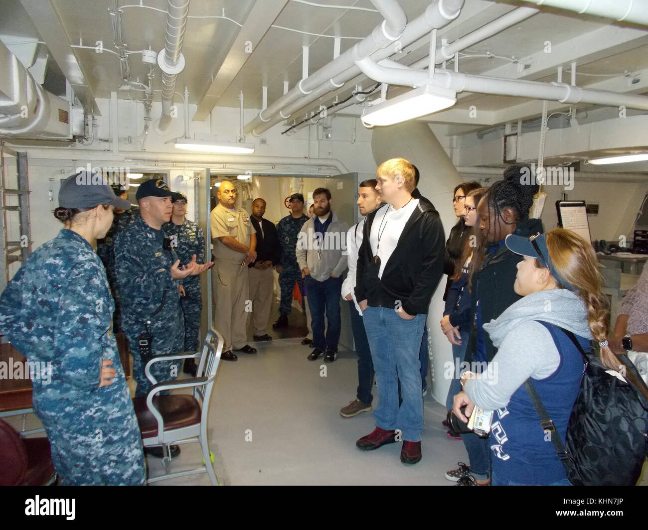 NORFOLK, Va. (Oct. 25, 2017) – Members of the NAVSUP Weapon Systems ...