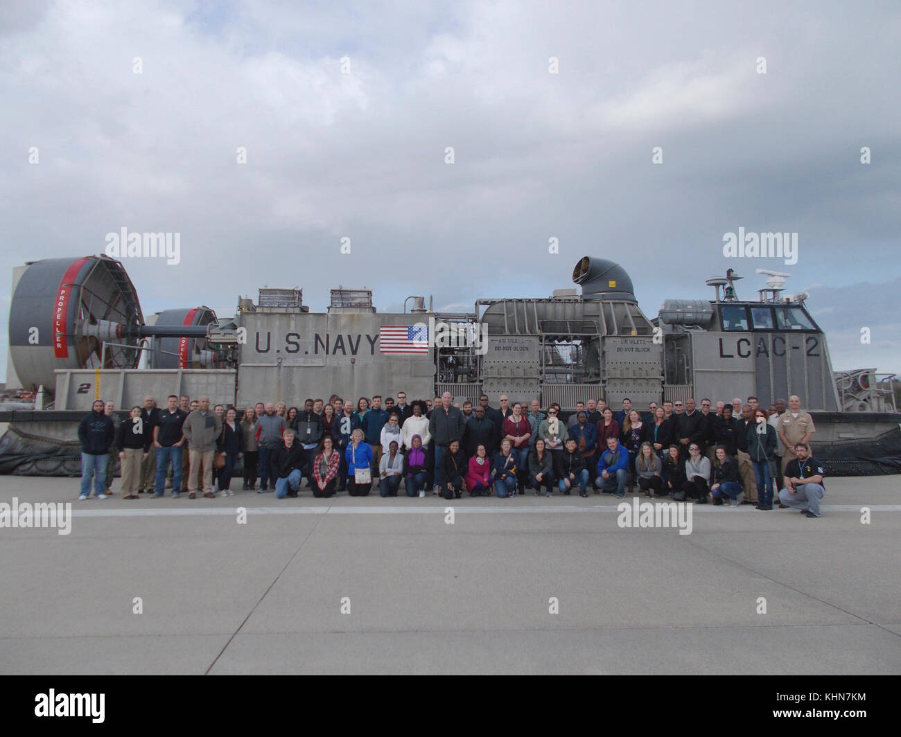 LITTLE CREEK, Va. (Oct. 26, 2017) – Employees and military staff from ...