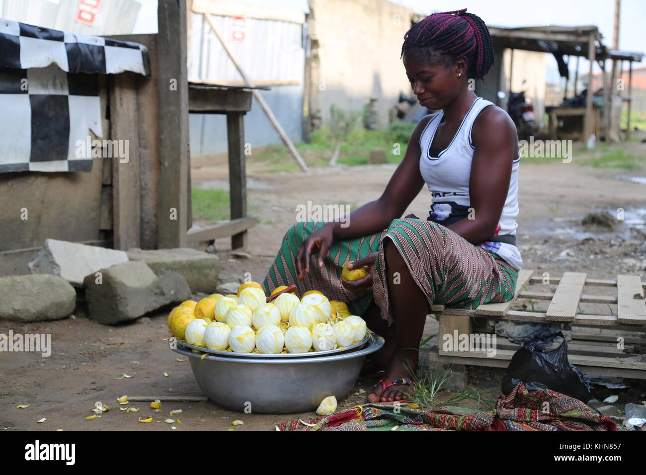 African small business Stock Photo - Alamy
