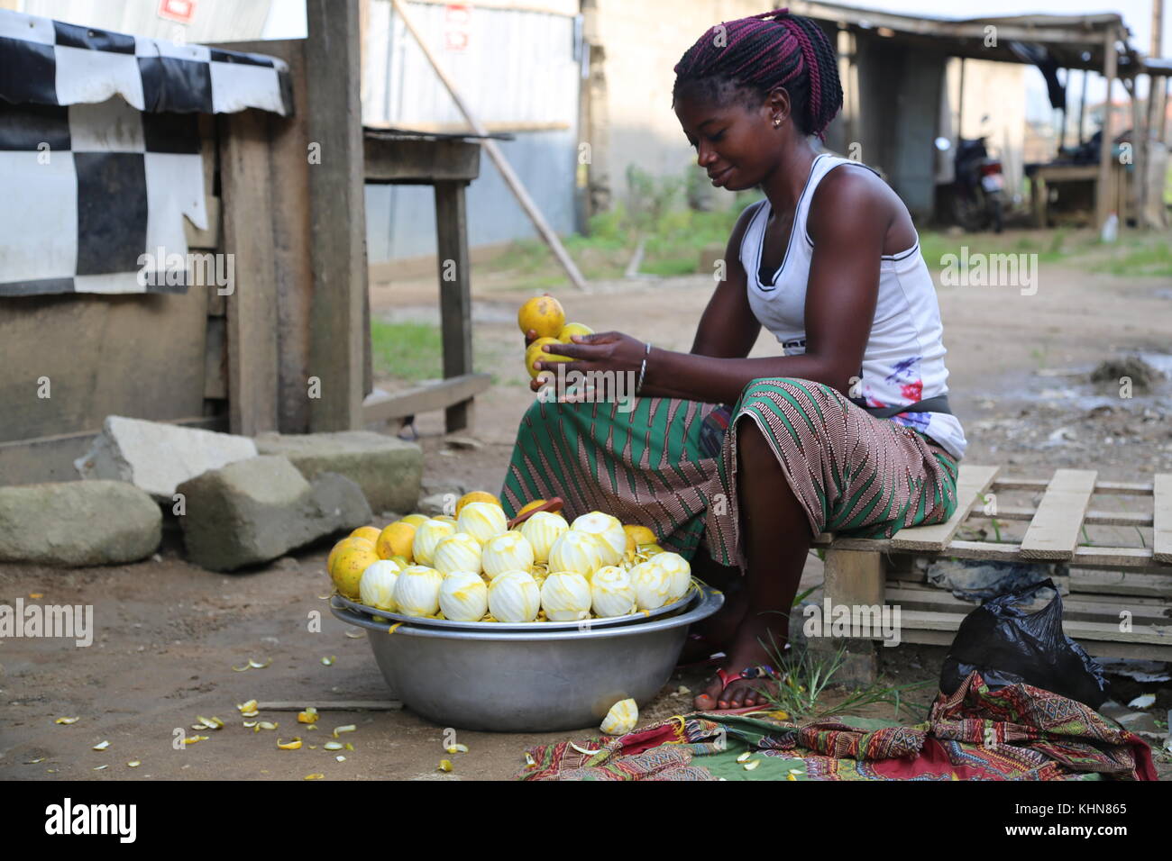 African small business Stock Photo - Alamy