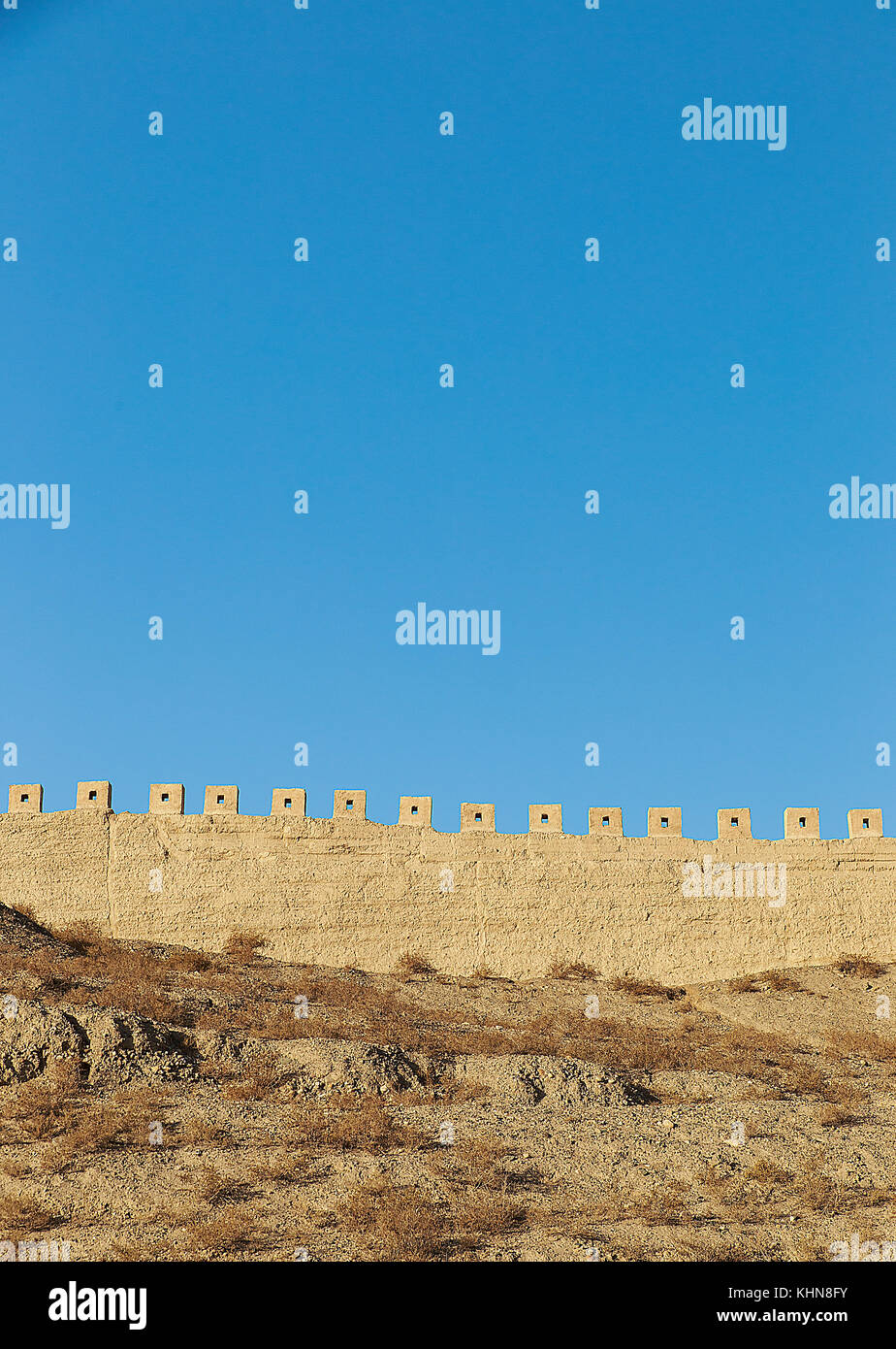 stronghold of the chinese wall, china Stock Photo - Alamy