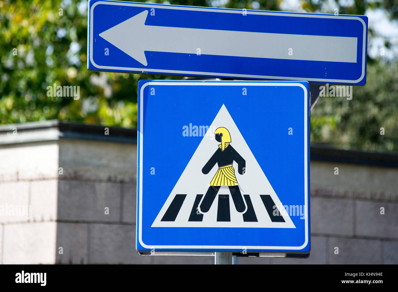 Road Sign Egypt High Resolution Stock Photography and Images - Alamy