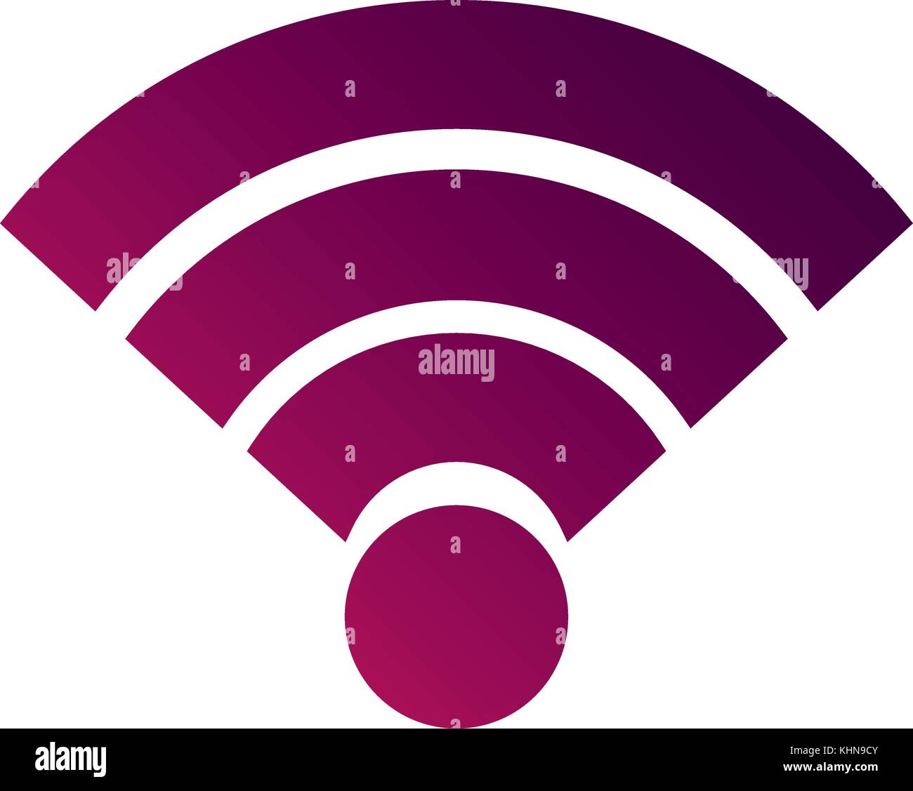 wifi internet connection signal wave Stock Vector Image & Art - Alamy