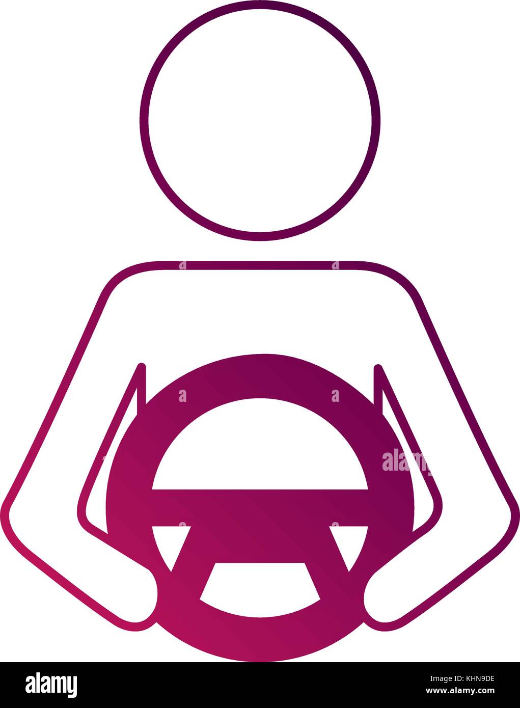 Autonomous car vehicle steering Stock Vector Images - Alamy