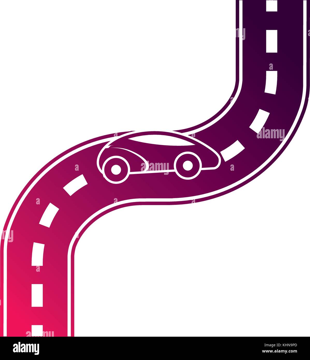 car road street highway direction plan Stock Vector Image & Art - Alamy