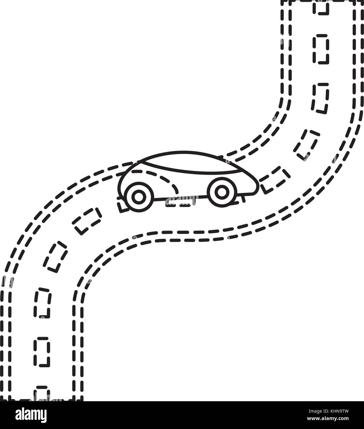 car road street highway direction plan Stock Vector Image & Art - Alamy