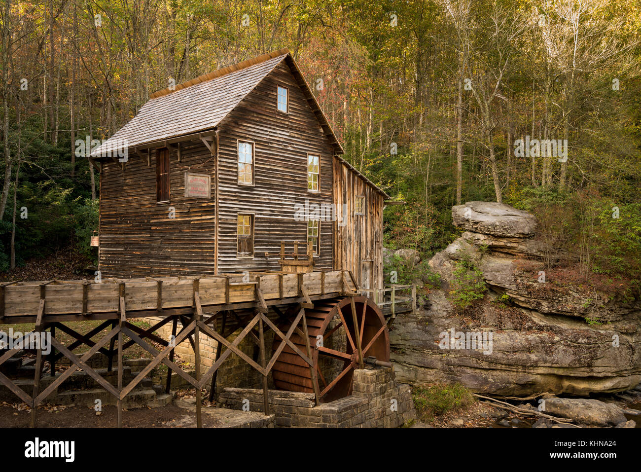 Glade creek grist mill hi-res stock photography and images - Alamy
