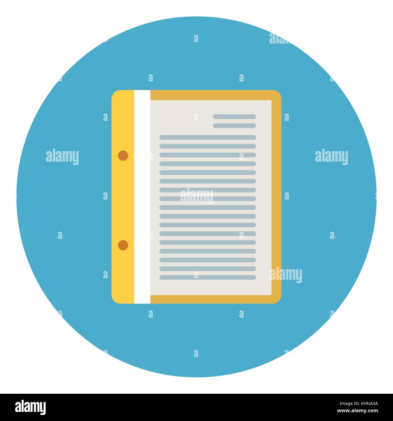 Blue file folder paper vector hi-res stock photography and images - Alamy