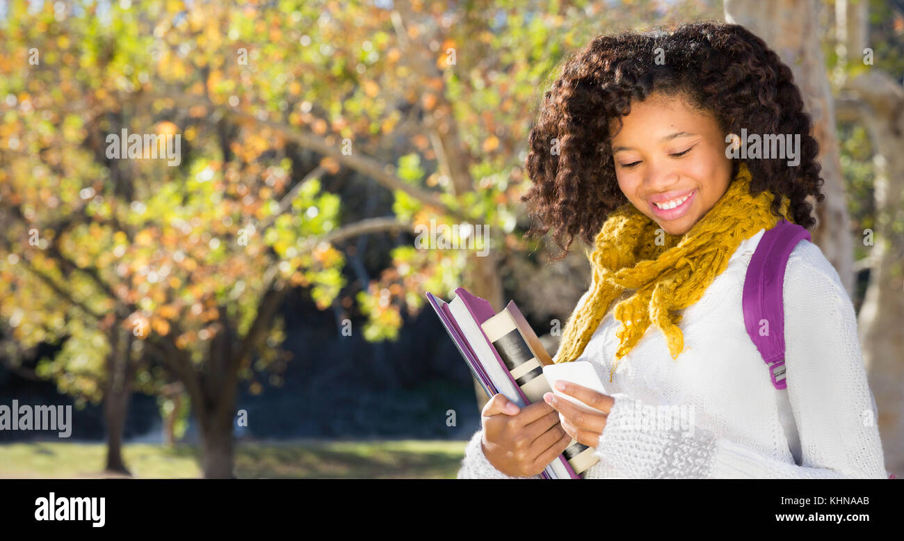 Portrait pretty middle school student hi-res stock photography and ...