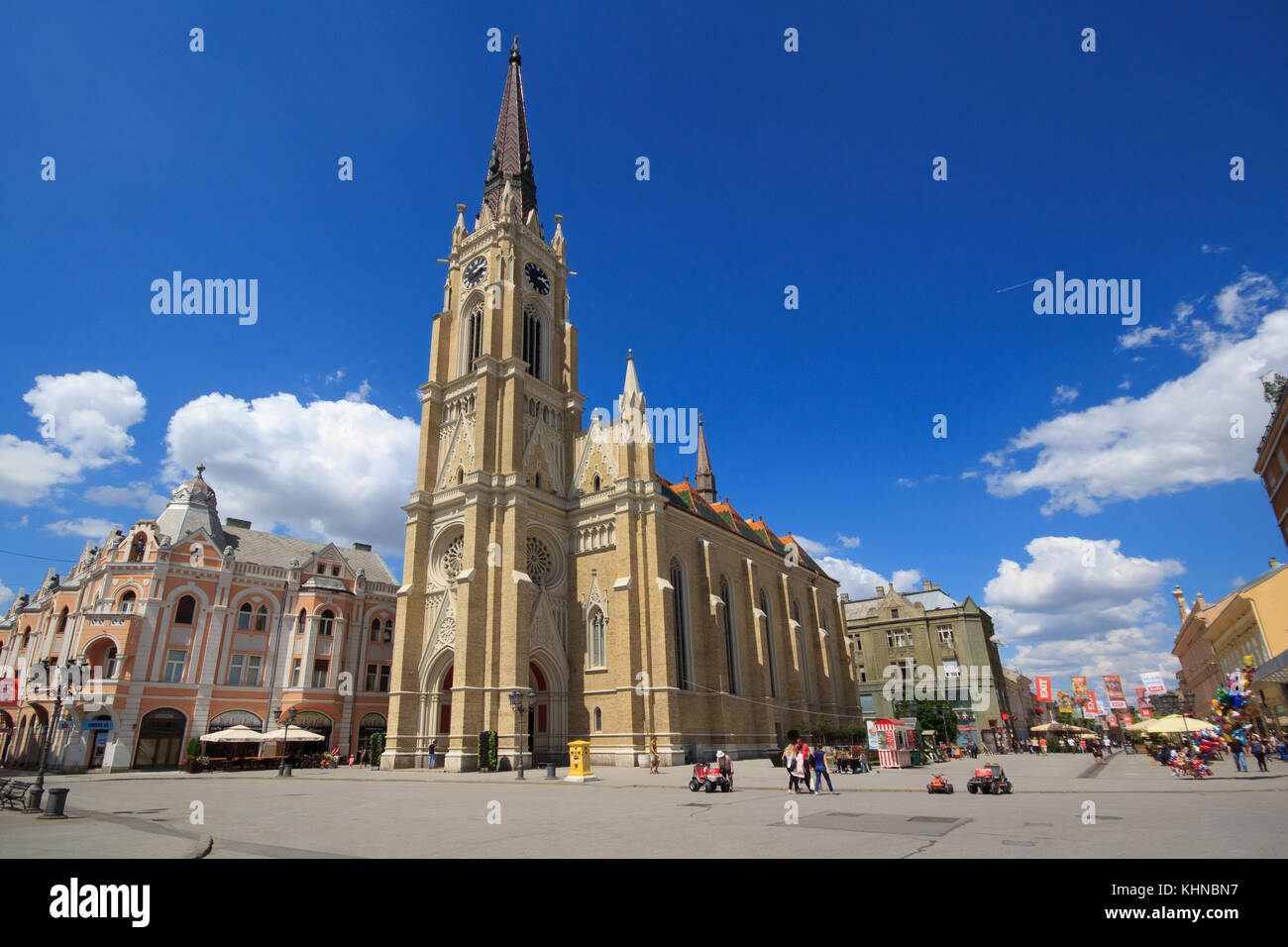 Roman Catholic Church in Novi Sad Stock Photo - Alamy