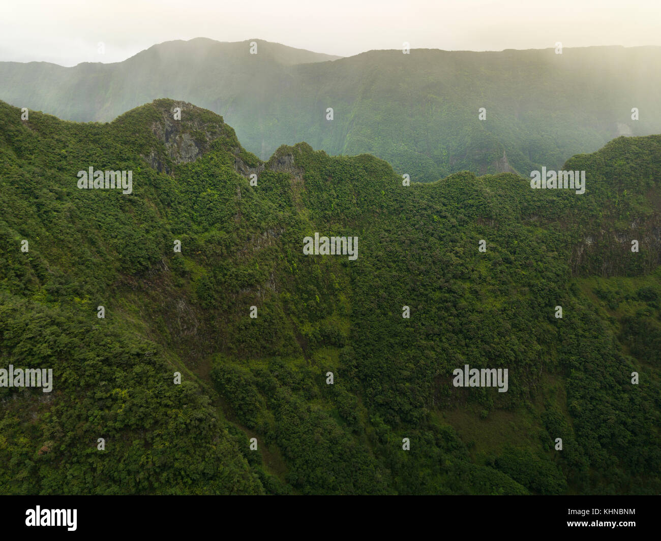 Reunion island aerial hi-res stock photography and images - Alamy