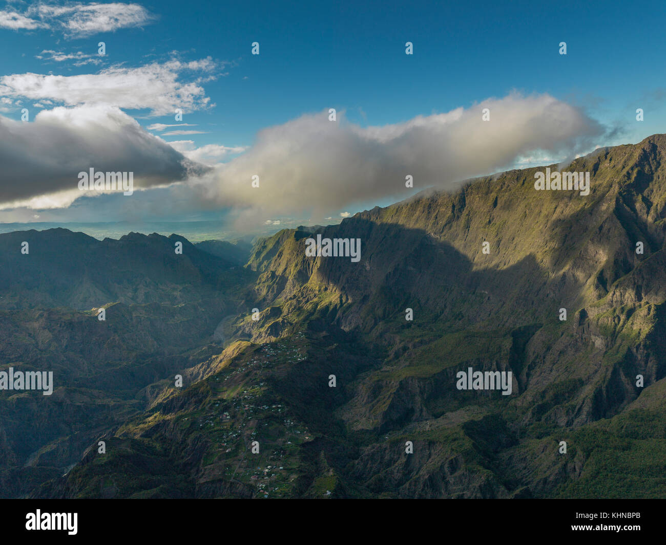 Reunion island aerial hi-res stock photography and images - Alamy