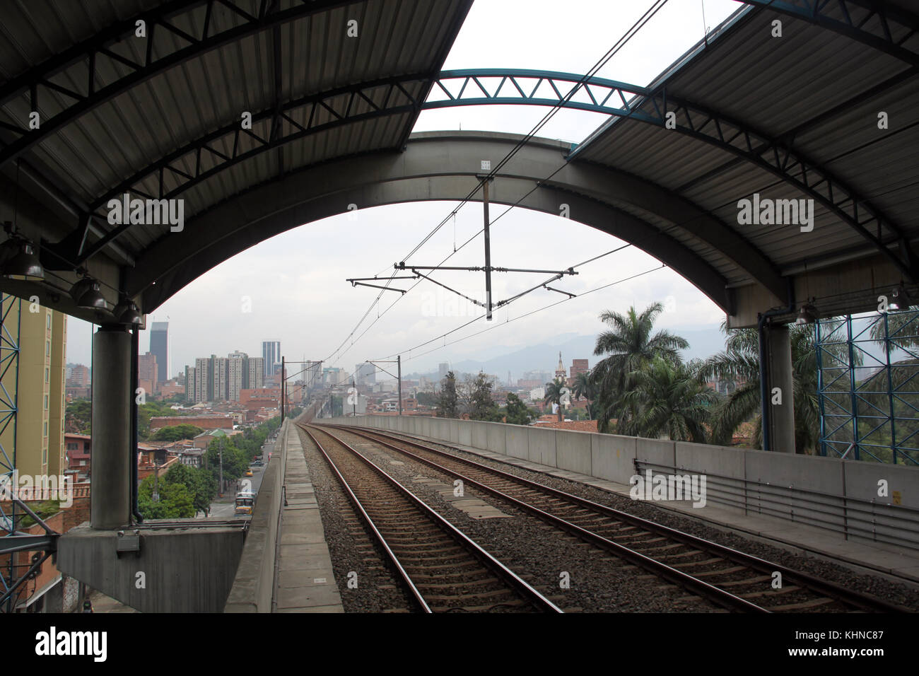 Railway station colombia hi-res stock photography and images - Alamy