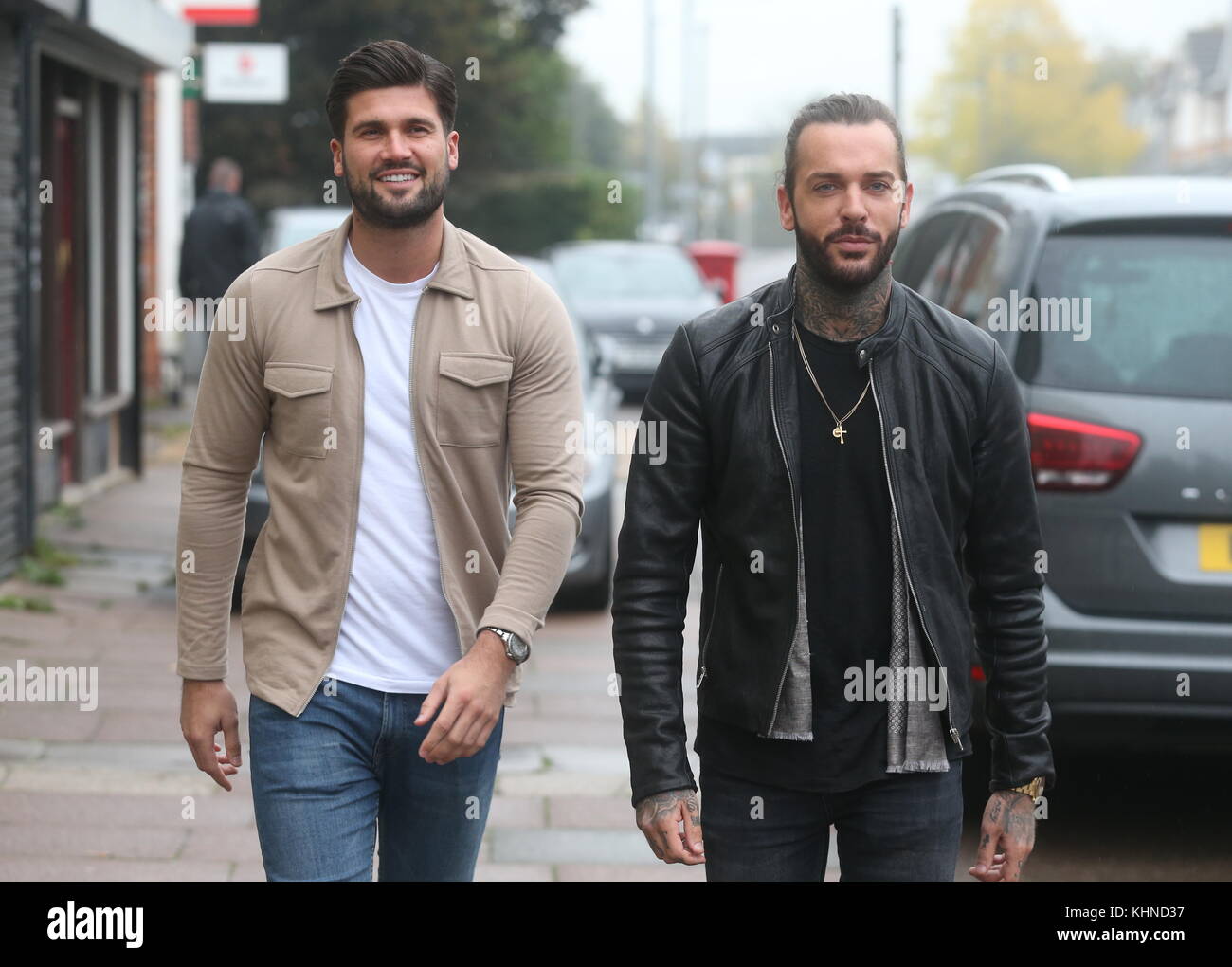 The Cast Of The Only Way Is Essex Arrive At Old Regent Ballroom Stanford Le Hope In Essex To