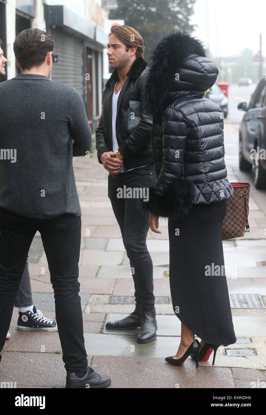 The cast of 'The Only Way Is Essex' arrive at Old Regent Ballroom ...