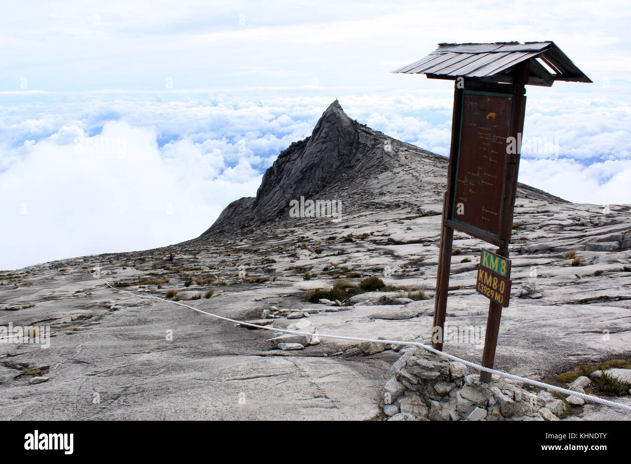 Summit sign on summit mount hi-res stock photography and images - Alamy