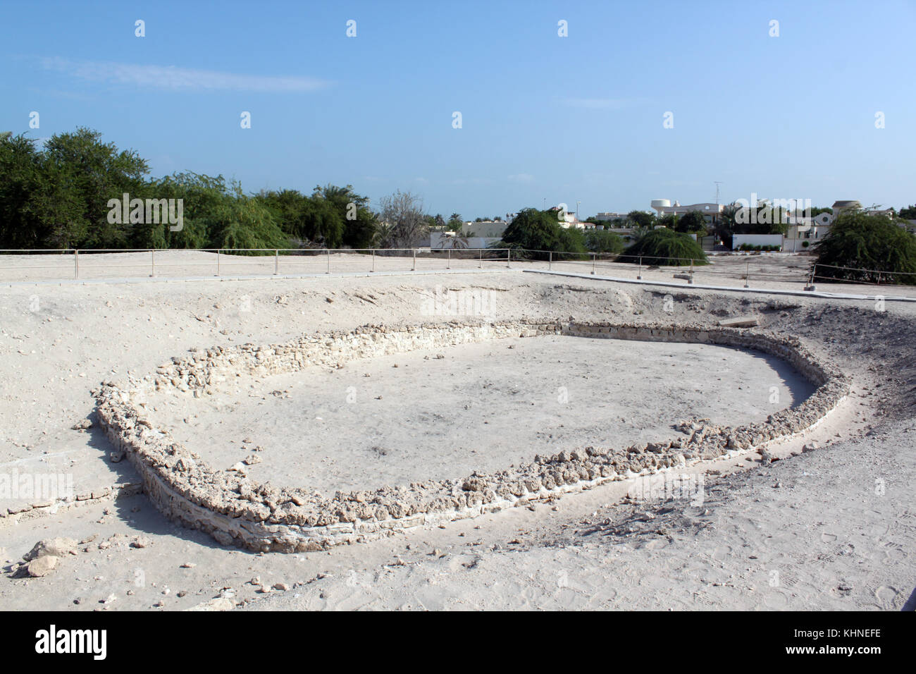 Ruins of old Barbar temple near Manama city in Bahrein Stock Photo - Alamy