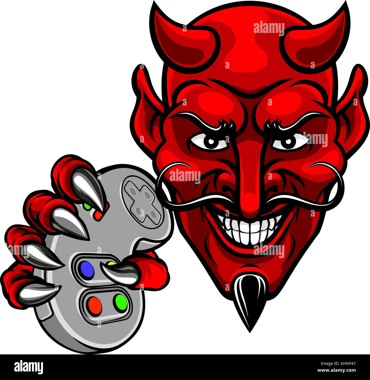 Devil computer hi-res stock photography and images - Alamy